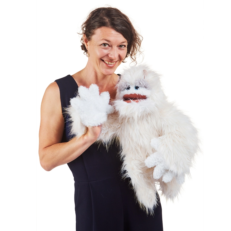 FOLKMANIS YETI PUPPET | Monkey Puzzle Toys
